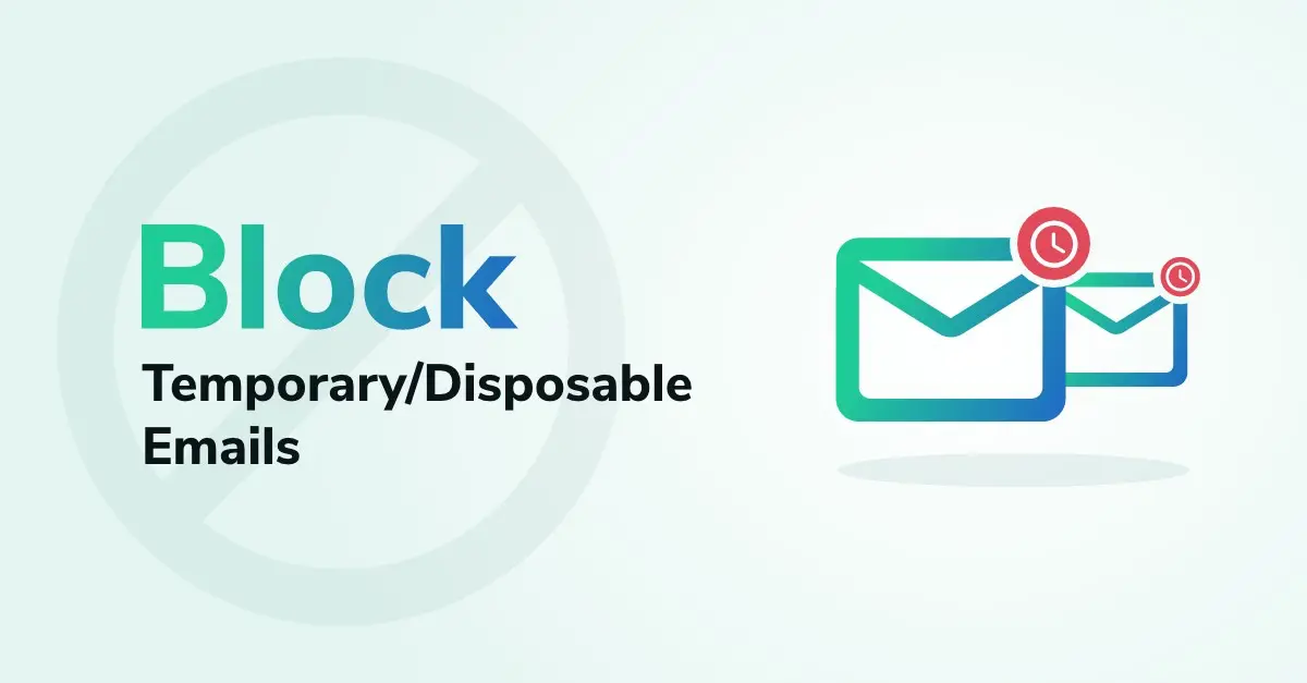 Block Temporary / Disposable Emails - MillionVerifier