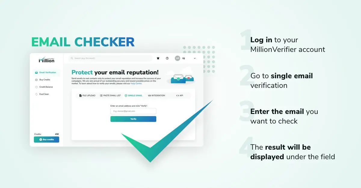 Email Checker - MillionVerifier